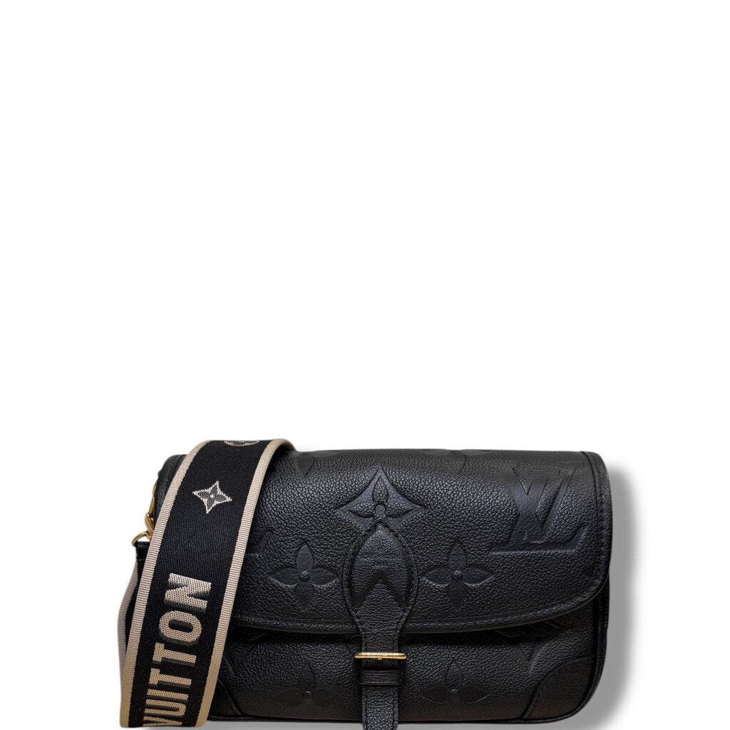 Louis Vuitton Empreinte Monogram Giant Diane Dark Black – Urban Exchange